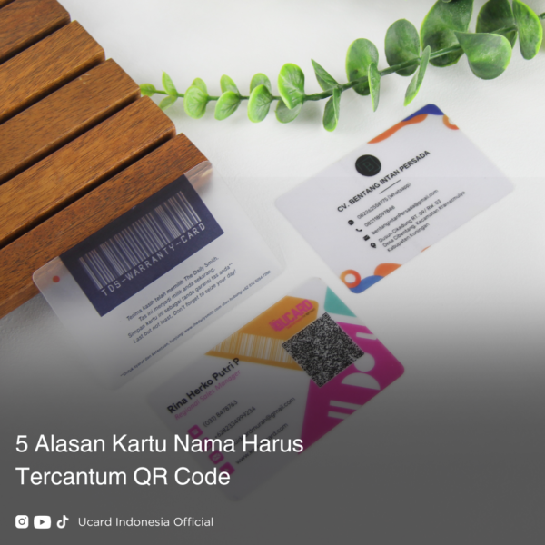 5 Alasan Kartu Nama Harus Tercantum QR Code - Produsen Cetak Kartu PVC ...
